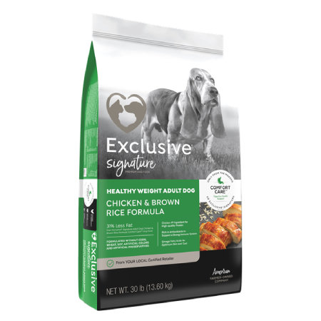 Exclusive Signature Healthy Weight Adult Dog Food | Steinhauser's
