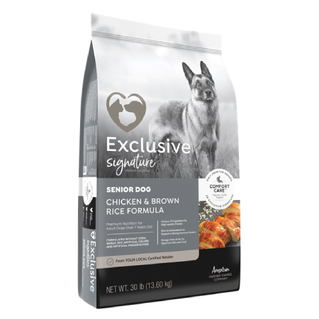 Exclusive Signature Senior Dog Food | Available at Steinhauser's