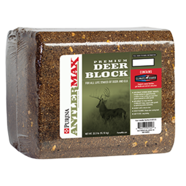 Purina AntlerMax Deer Block - Steinhauser's