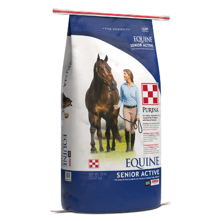 Purina Equine Senior Active Healthy Edge Horse Feed - Steinhauser's