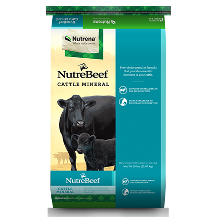 Nutrena NutreBeef Cattle Mineral - Steinhauser's
