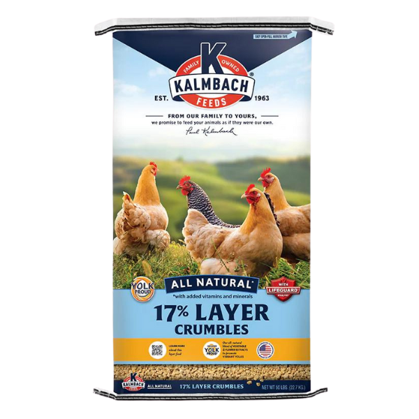 Kalmbach 17% All Natural Layer Crumbles - Steinhauser's